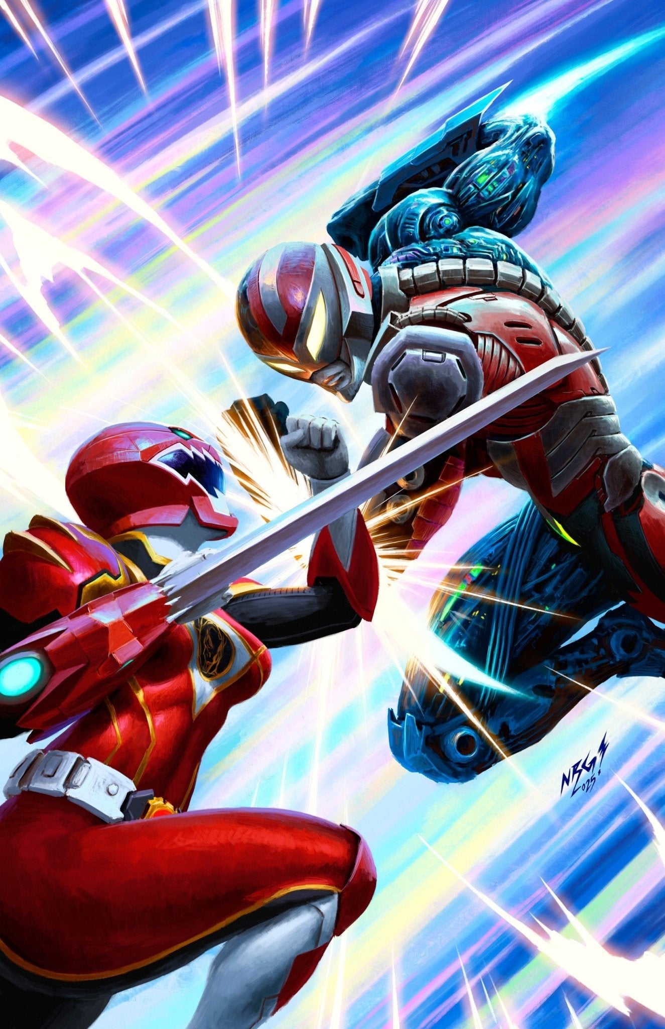 Power Rangers Prime #6 East Coast Comics NRG Variant - Virgin – Black ...