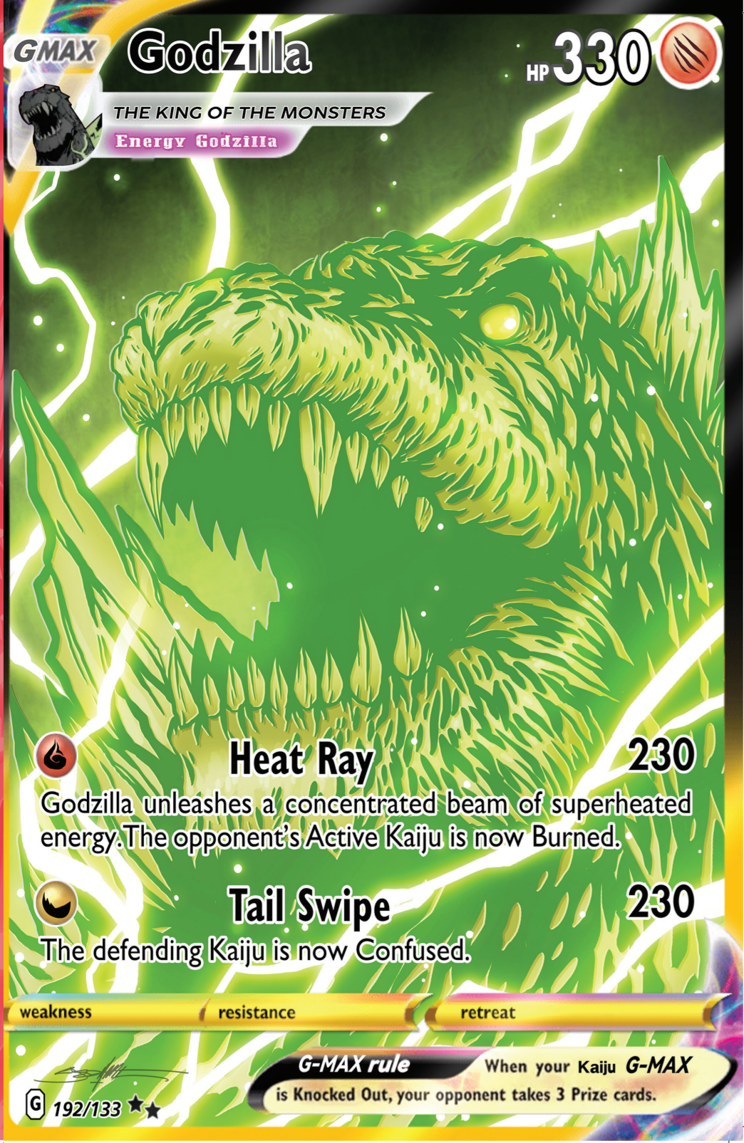 Godzilla [Kai-Sei Era] #8 - ECC Jed Thomas Trading Card Variant Exclus ...