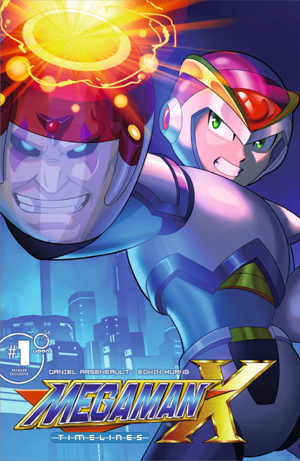 Mega Man X Timelines #1 - East Coast Comics Exclusive Santiago Venegas ...